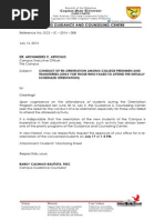 Letter of Request For Fogging and Misting | PDF | Health Sciences ...
