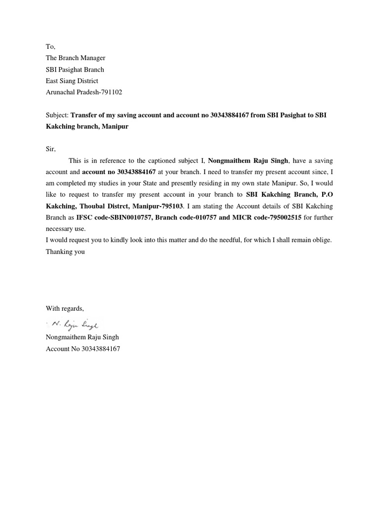 Kakching Branch, Manipur | PDF