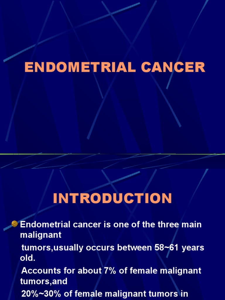 ENDOMETRIAL CANCER L | Women's Health | Gynaecology | Free 30-day Trial ...