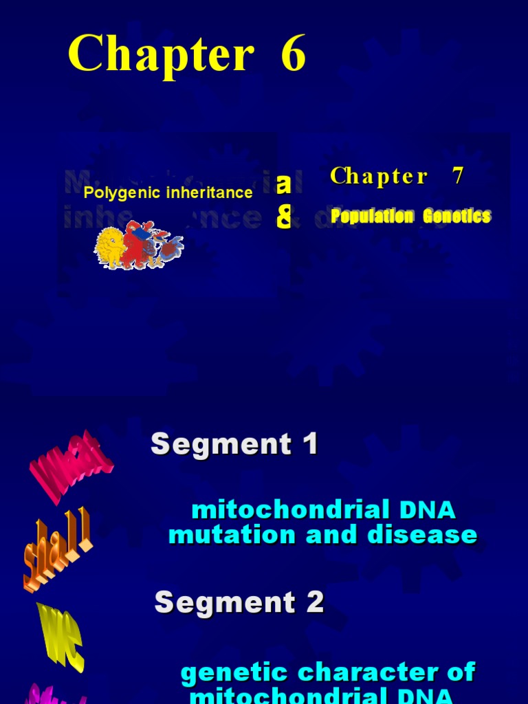 Mitochondrial Inheritance & Disease | PDF | Mitochondrion ...