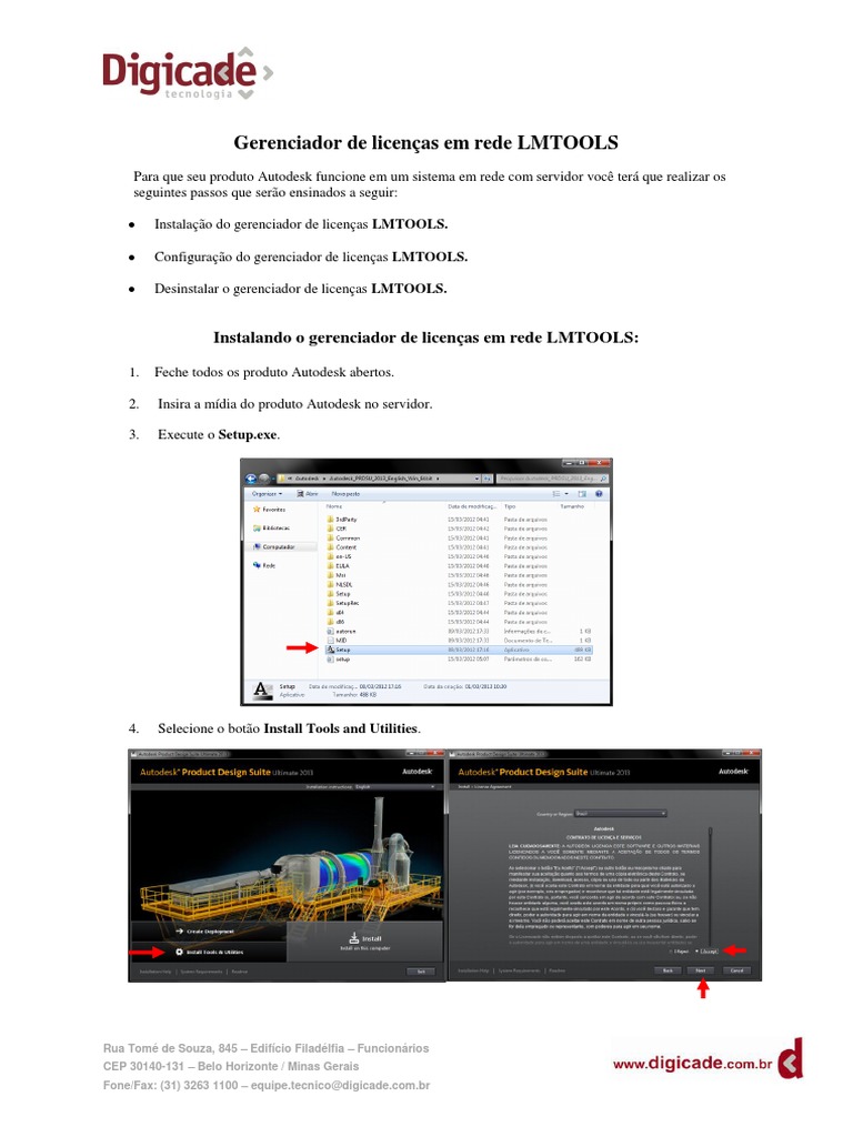 Instalação LMtools | PDF | Software de sistema | Programas