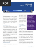 Newtec MDM3310 Satellite Modem For The Newtec Dialog Platform Datasheet ...