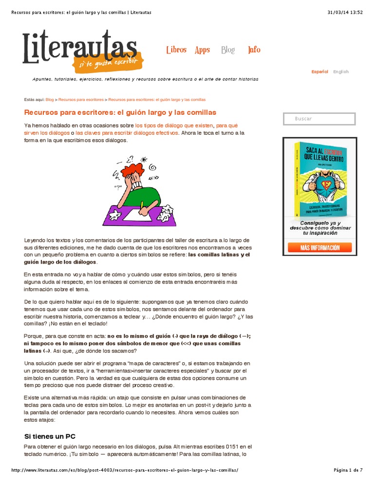 Recursos Comillas y Guion Largo | PDF | Comillas | Semiótica