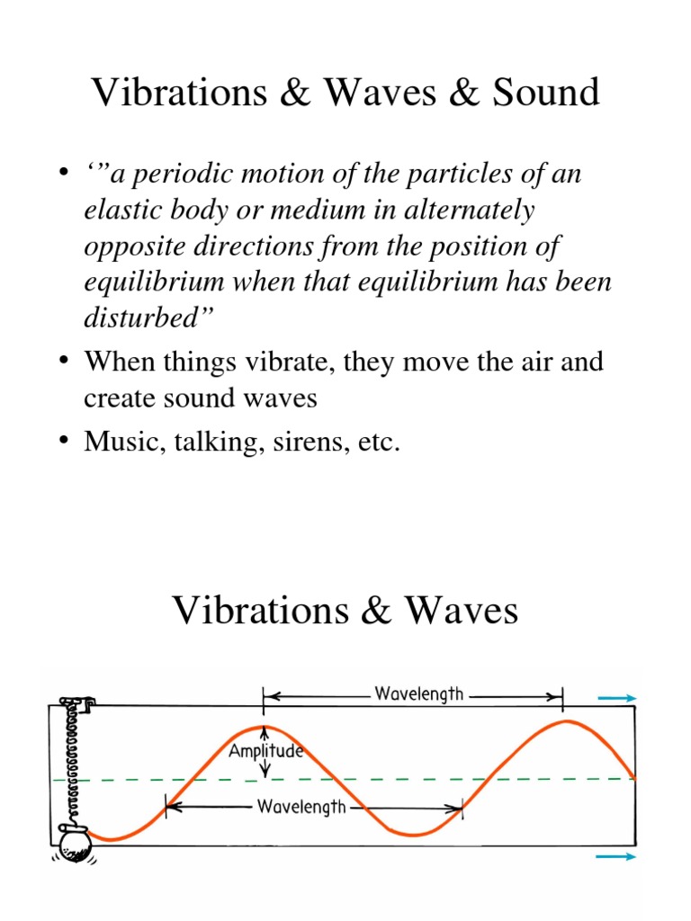 Understanding Vibrations and Sound Waves | PDF | Art | Science ...