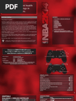 Nba 2k14 Controls | PDF | Ball Games | Leisure