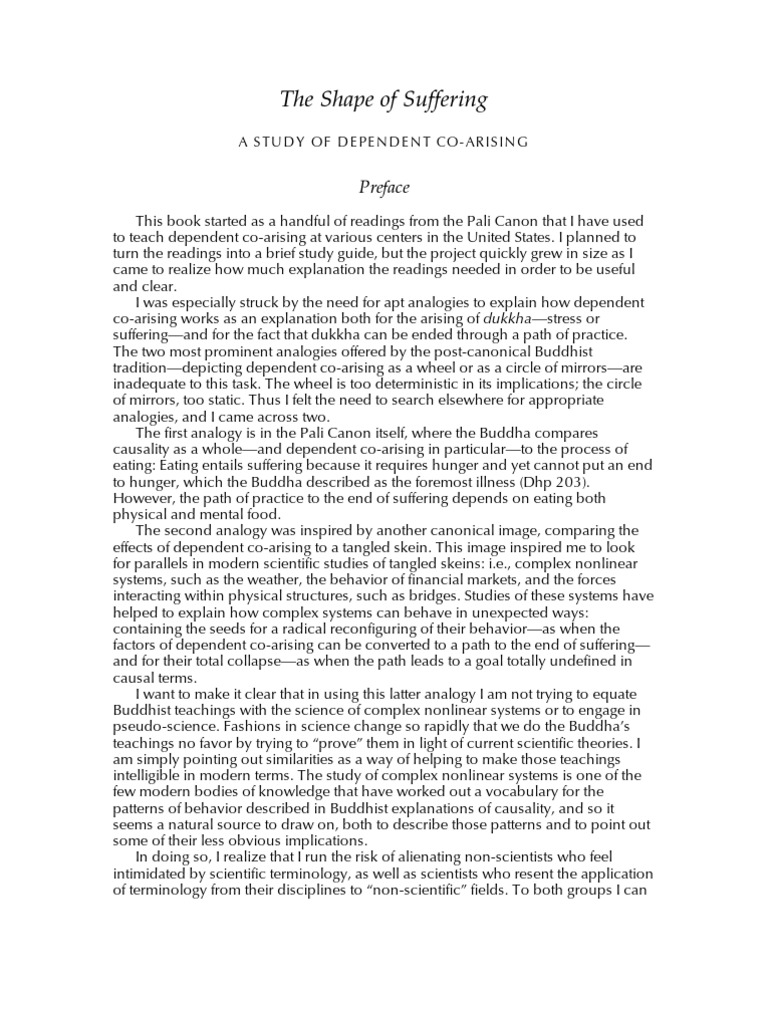 Understanding Dependent Co-Arising | PDF | Causality | Noble Eightfold Path