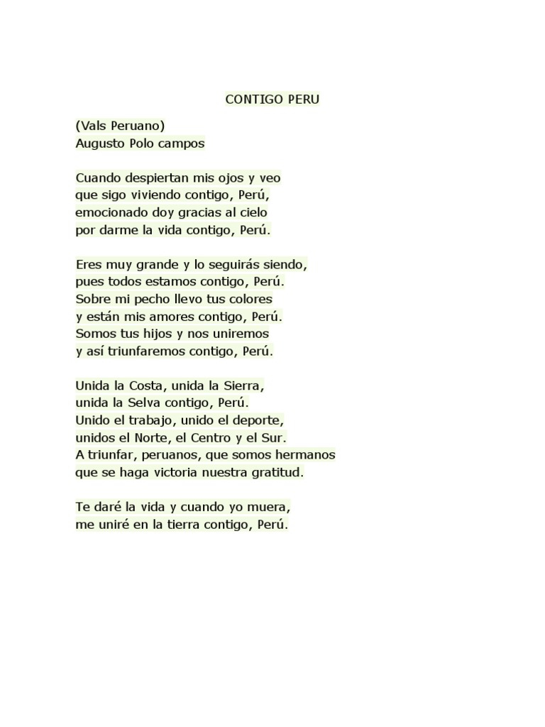 Contigo Peru | PDF | Perú | Aprendizaje