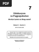 MODYUL 9 Birtud at Pagpapahalaga | PDF