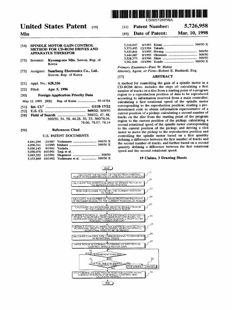 United States Patent (19) : Min (45) Date of Patent: Mar. 10, 1998 ...
