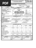 Welding Procedure Specification Pipe - 6G | PDF | Welding | Construction