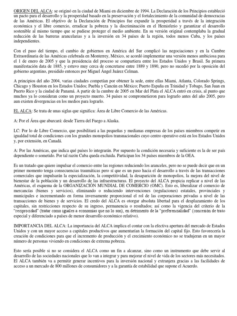 Origen Del Alca Resumen | PDF