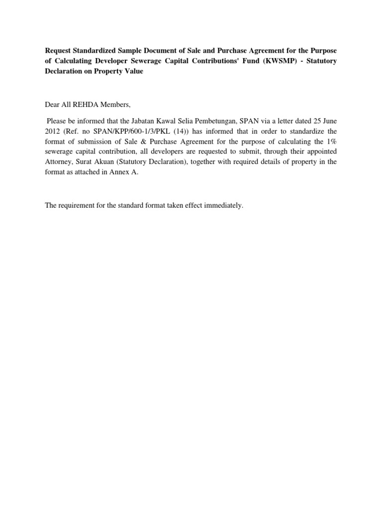IWK Contribution Calculation Guidelines | PDF | Technology & Engineering