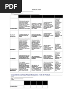 Rubrics For Advocacy Campaign Video | PDF