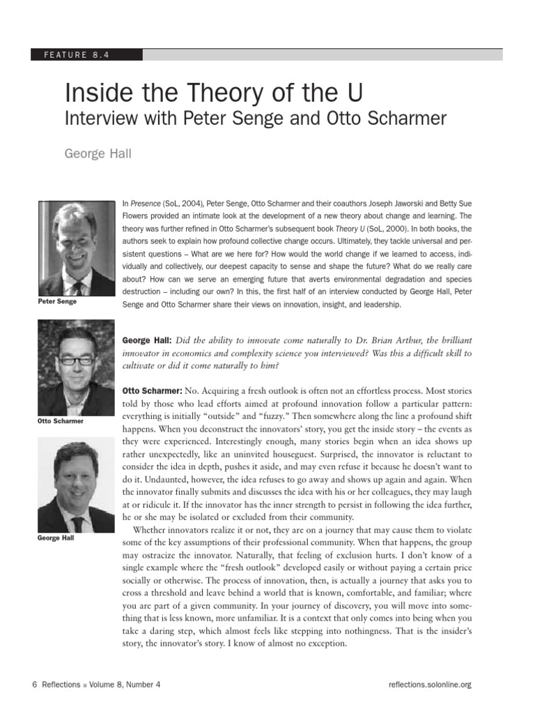 Inside The Theory of The U | PDF | Leadership | Decision Making