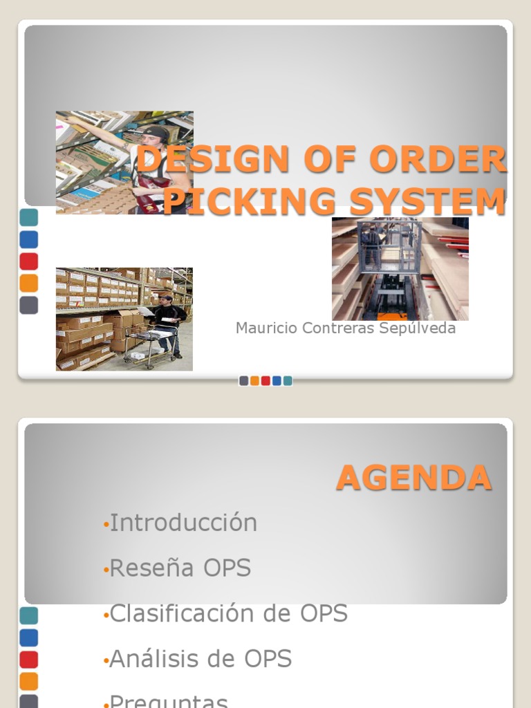 Order Picking System Design Overview | PDF | Computers