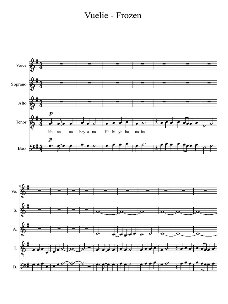 Vuelie - Frozen | PDF