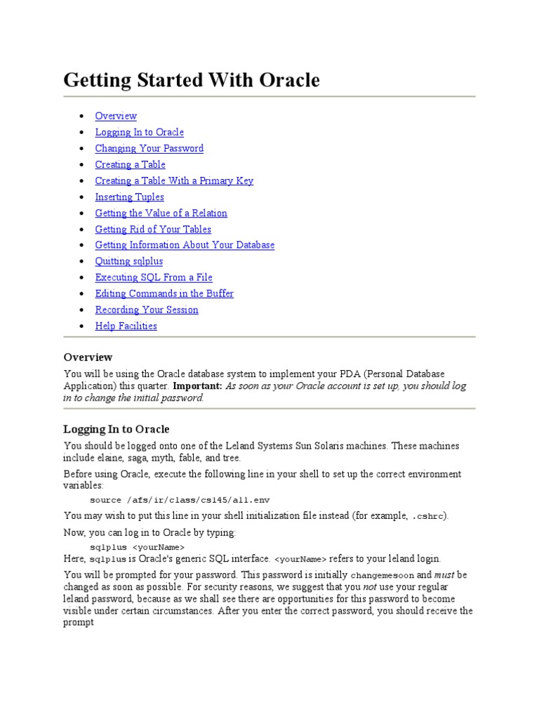 Oracle 1 | PDF | Pl/Sql | Database Index