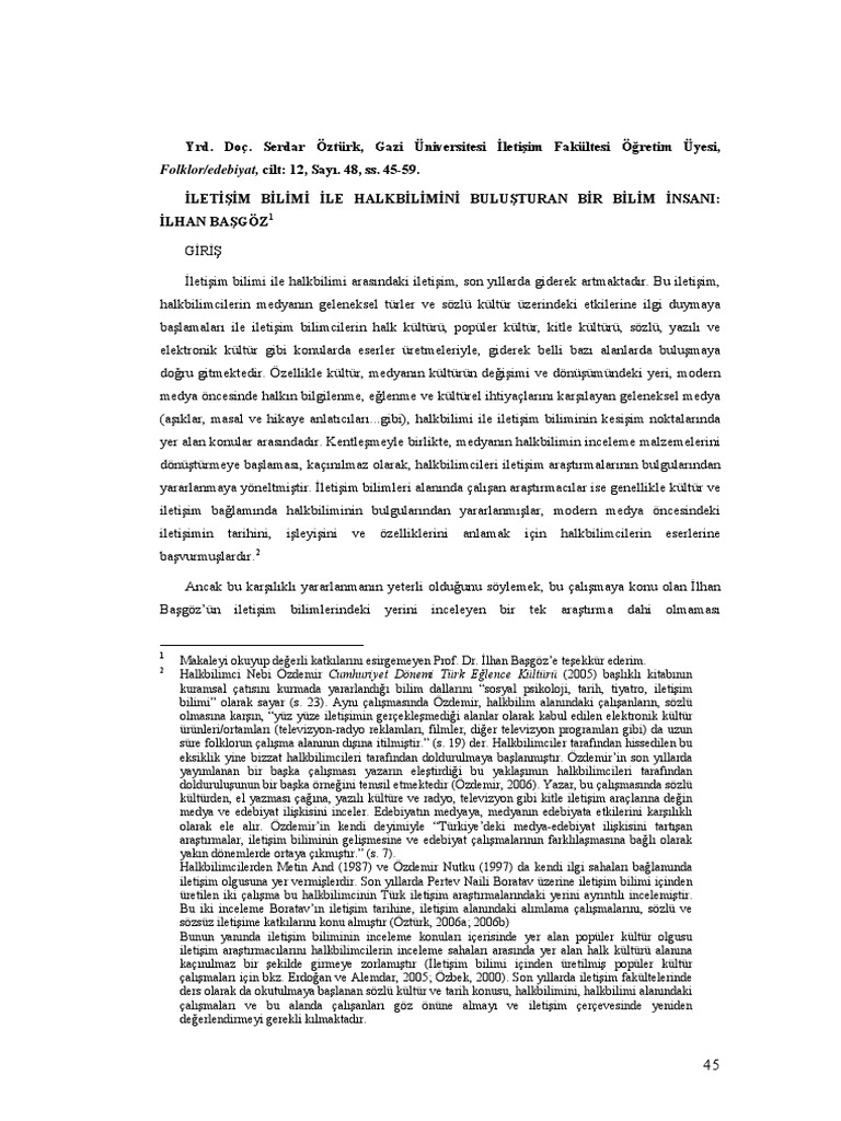Serdar Ozturk Ilhan Basgoz | PDF