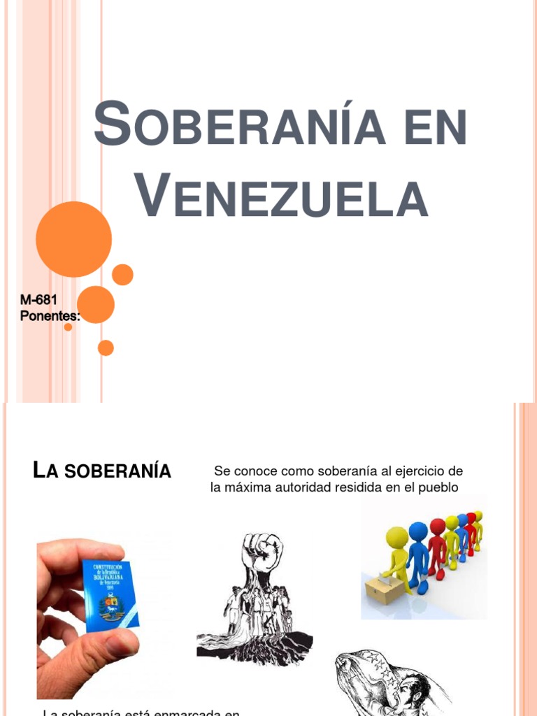 Soberania Venezuela | PDF | Soberanía | Venezuela