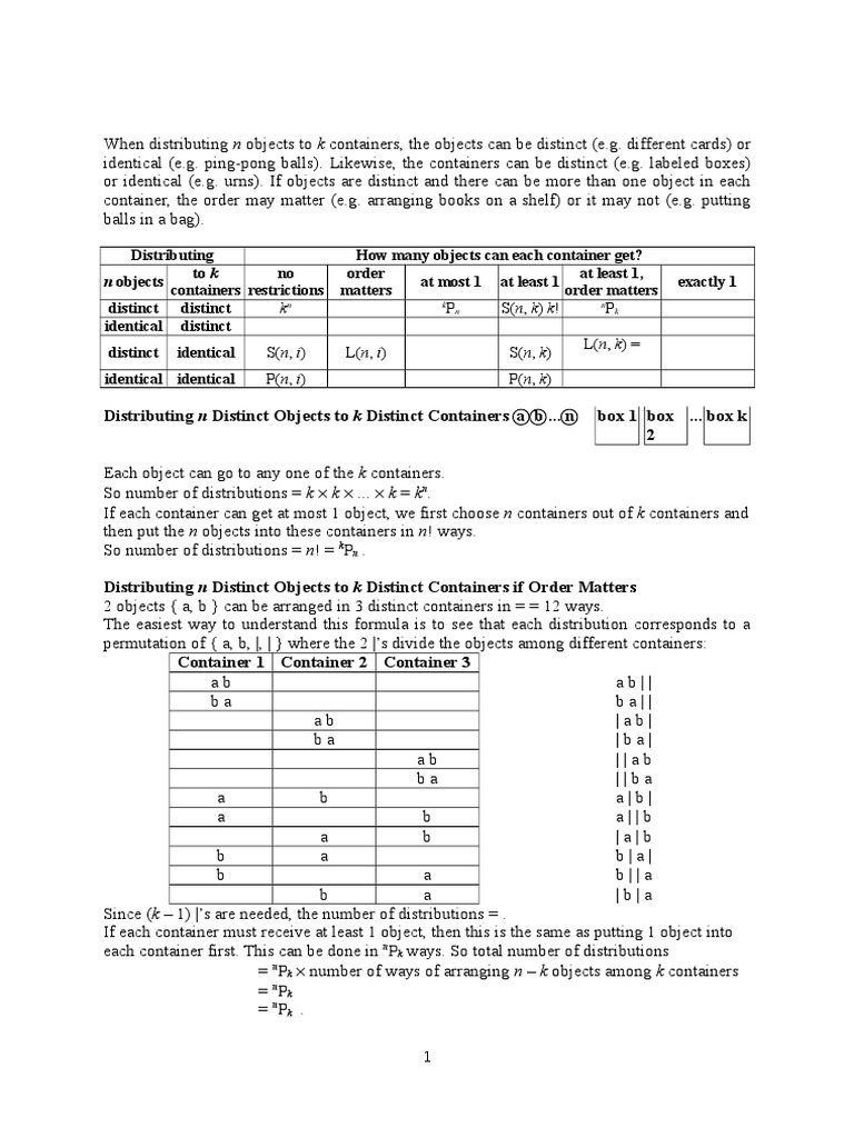 Distribution Problems | PDF | Number Theory | Abstract Algebra