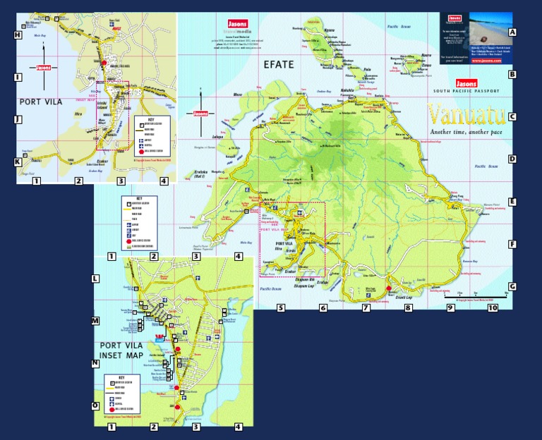 Map of Efate | PDF | Business