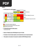 Standard Bridging Document Template 1 | PDF | Risk | Risk Management