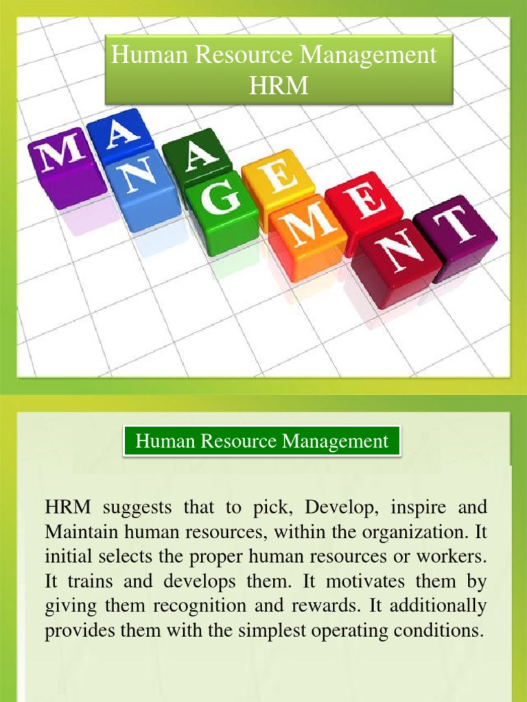 Human Resource Management Training | Human Resource Management | Human ...