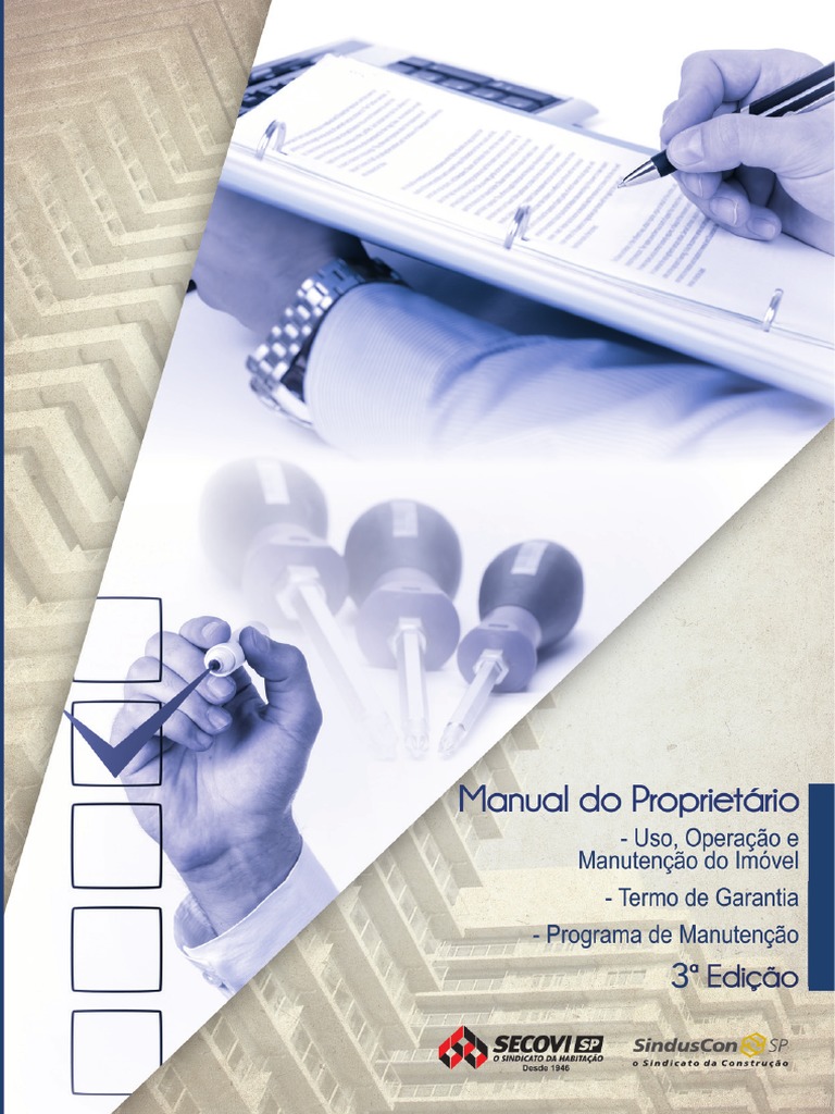 Manual Do Proprietario 3 Edicao | Condomínio | Tempo