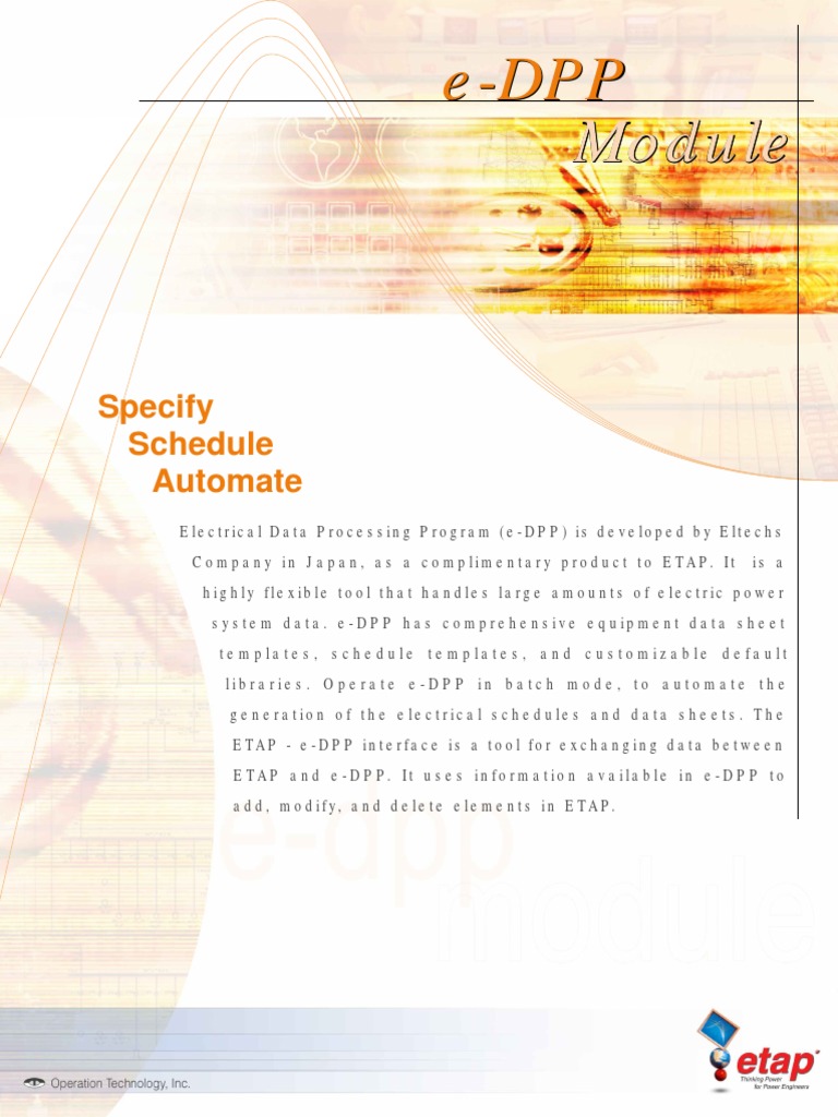 Etap e DPP Interface | PDF | User Interface | Microsoft Excel