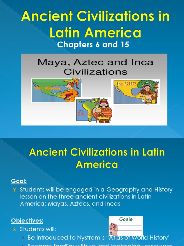 Ancient Civilizations in Latin America | PDF | Civilization | Maya Peoples