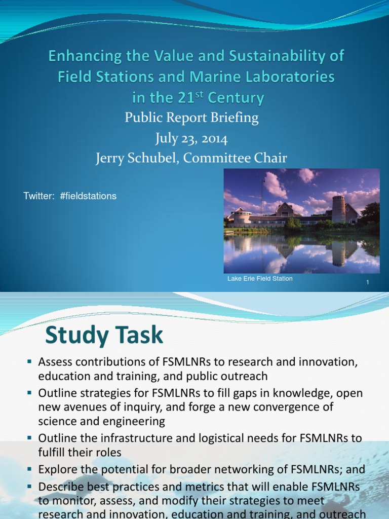 Enhancing Field Stations for Science | PDF | Infrastructure | Science ...