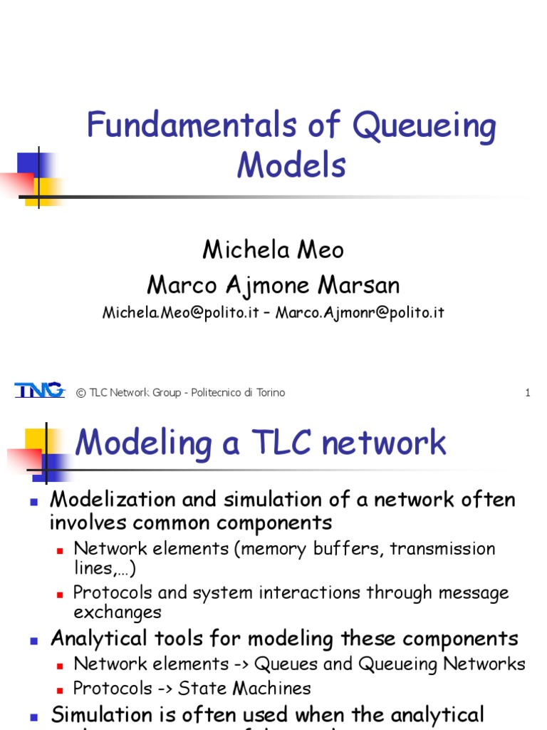 Queueing Models | PDF | Communications Protocols | Applied Mathematics