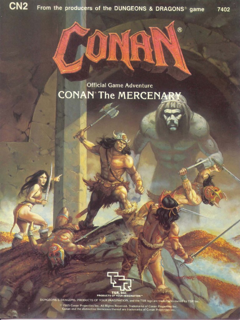 Conan RPG - (CN2) Conan, The Mercena | PDF | Dream | Nature
