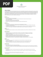 CSP Code of Professional Values and Behaviour | PDF | Profession ...
