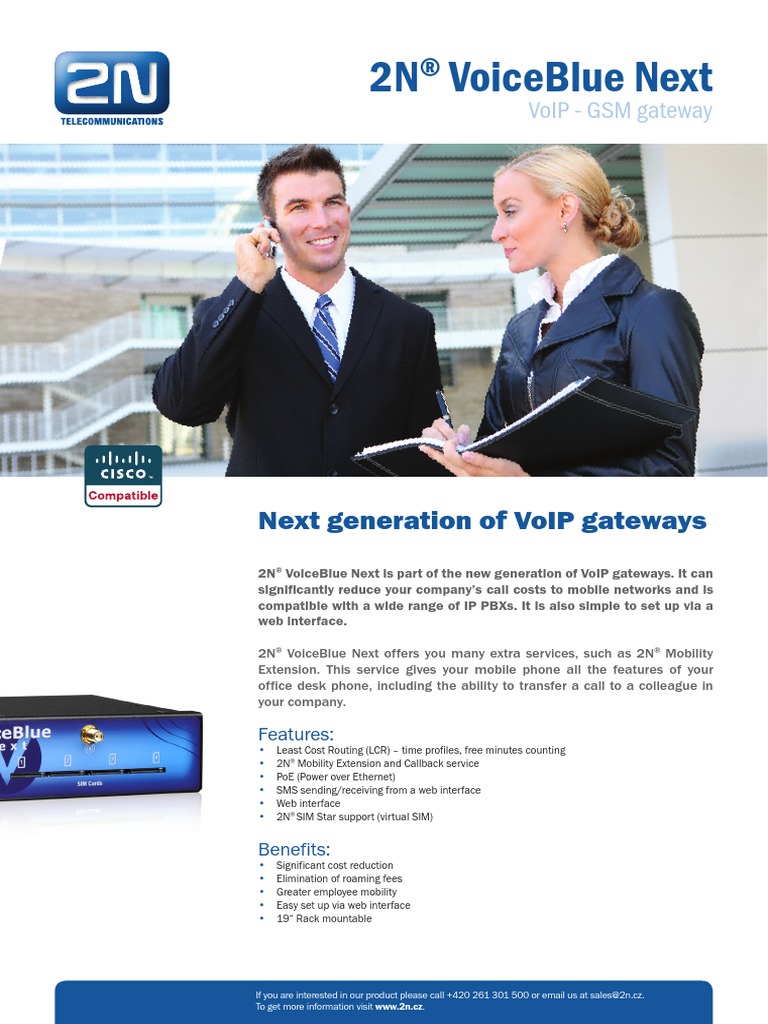 2n-Voiceblue Next Leaflet | PDF | Voice Over Ip | Subscriber Identity ...