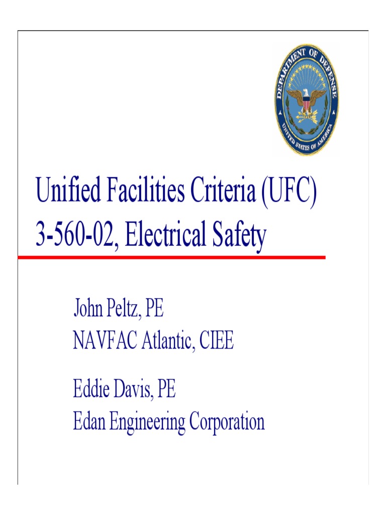 Unified Facilities Criteria (UFC) | PDF | Personal Protective Equipment ...