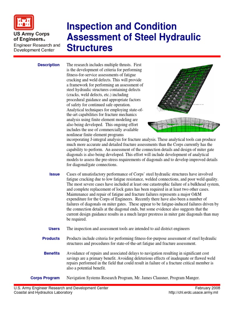 Fs Assessment-Steel Hyd Struct | PDF | Fatigue (Material) | Fracture ...