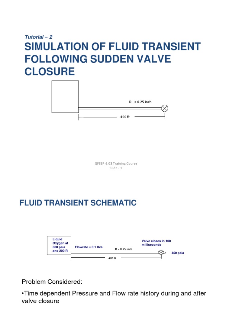 Tutorial 2 | PDF | Steady State | Valve