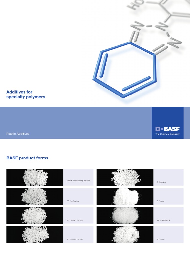 Additives For Specialty Polymers | Ultraviolet | Plastic