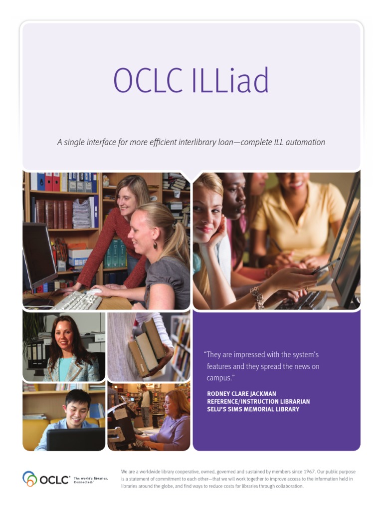 Oclc Illiad: A Single Interface For More Efficient Interlibrary Loan ...