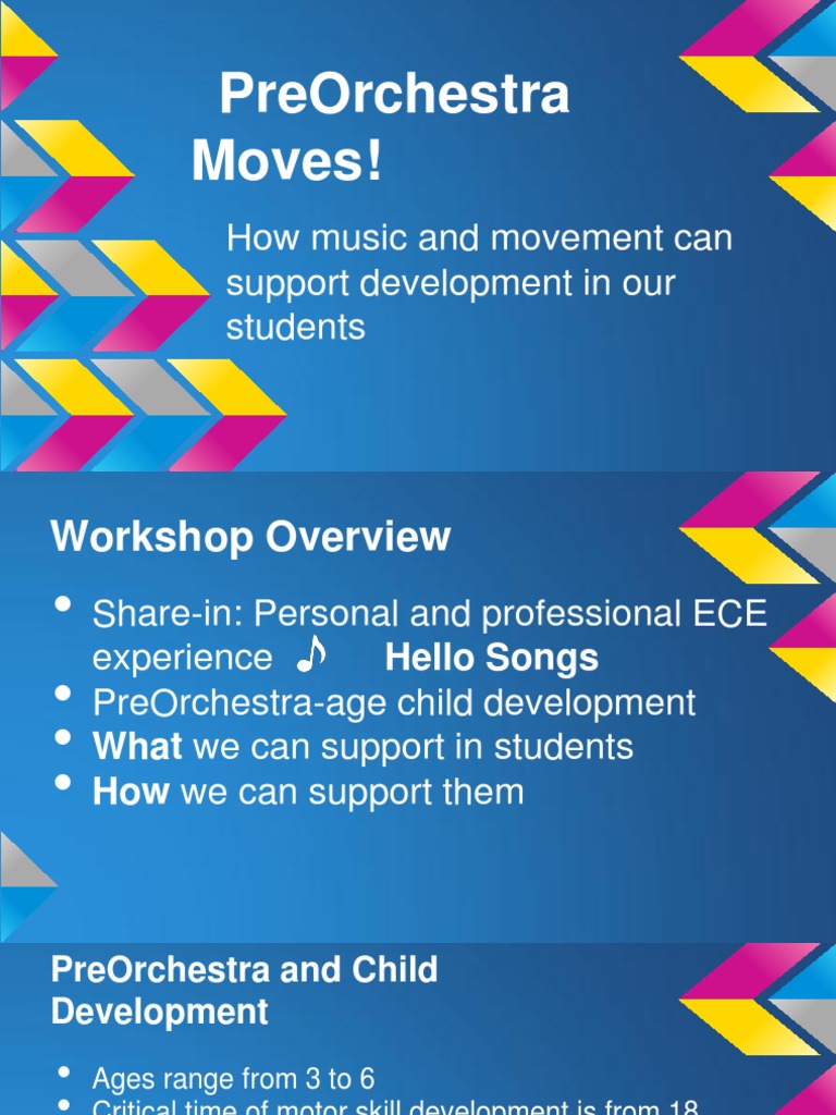 Music and Movement for Child Development | PDF | Child Development ...