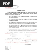 Affidavit of Low Income | PDF | Affidavit | Government Information