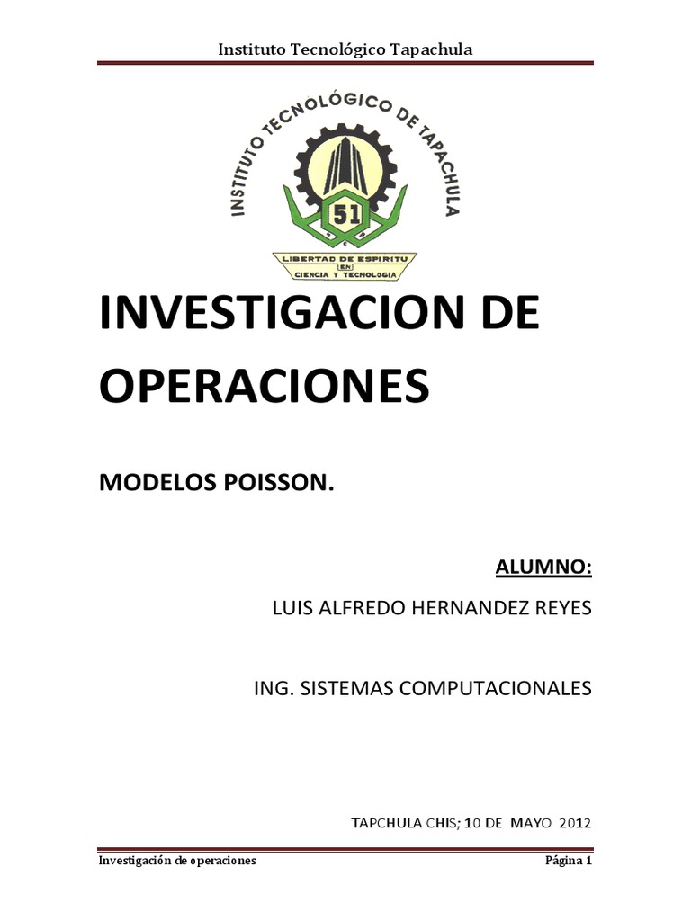 Modelos Poisson | PDF | Distribución de probabilidad | Toma de decisiones