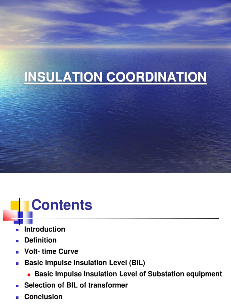 Insulation Coordination | PDF | Computers | Technology & Engineering