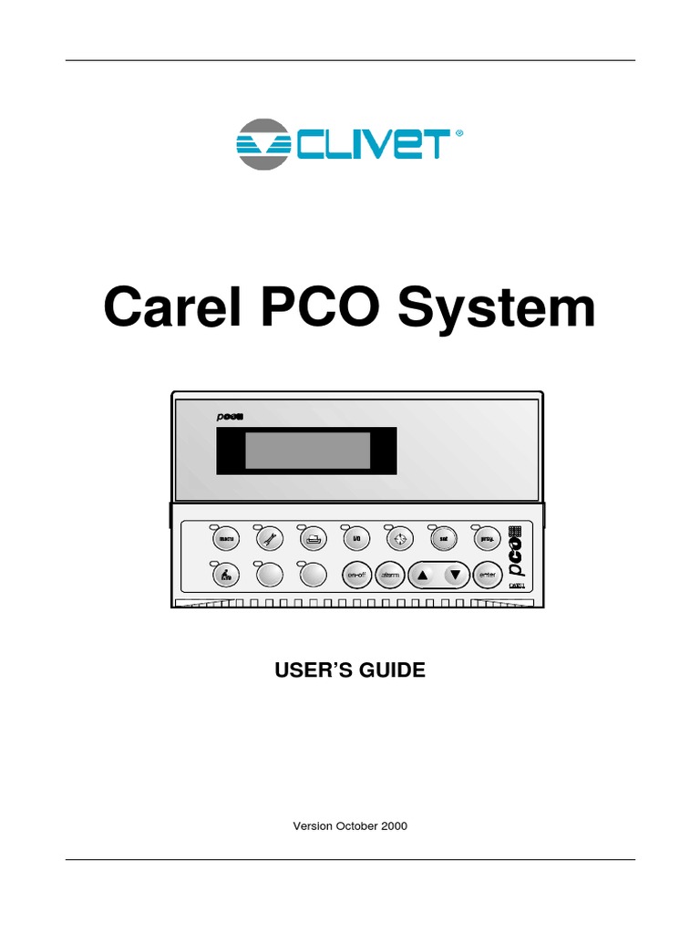 Clivet Carel Pco | PDF | Hvac | Heat Pump