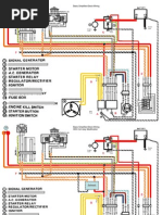 Morris Minor Wiring Diagram and Cable Color Code | PDF | Electrical ...