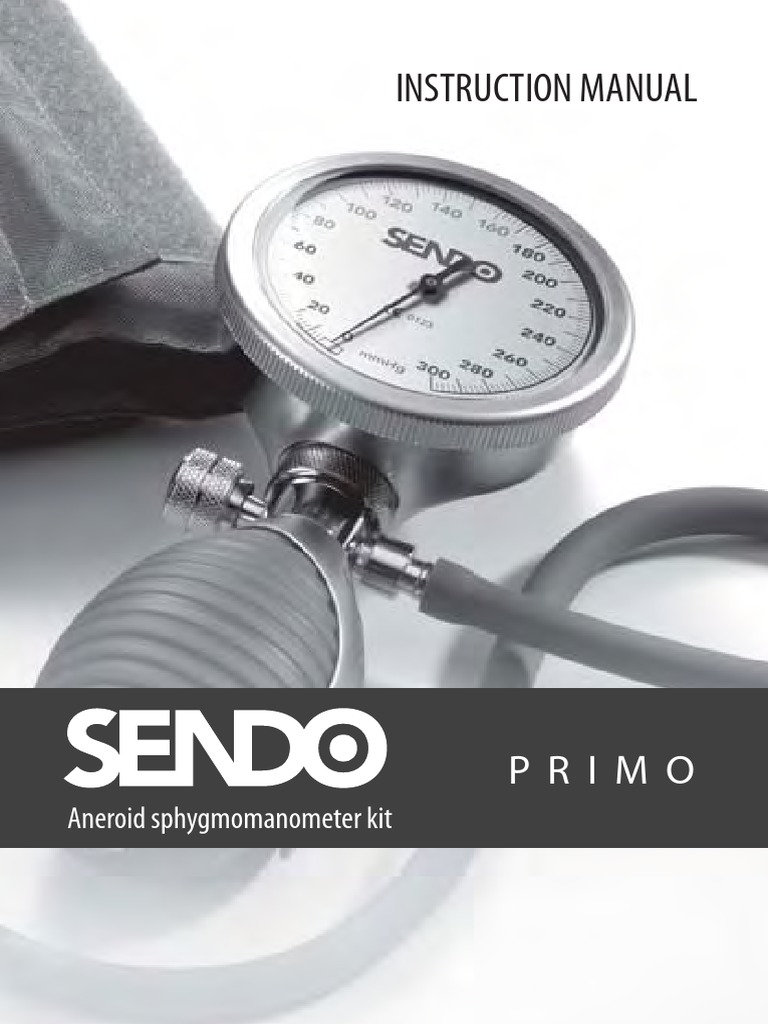 SENDO Primo Blood Pressure Monitor Manual | PDF | Blood Pressure ...