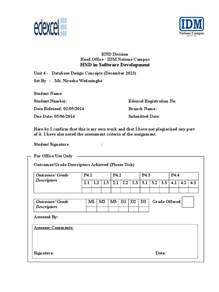 Database Design Concepts - June 2014 | PDF | Databases | Computer Data