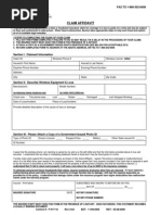 Asurion Claim Affidavit PDF | PDF | Identity Document | Fraud