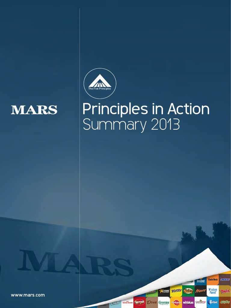 Mars 'Principles in Action' Highlights 2013 en Report | PDF ...